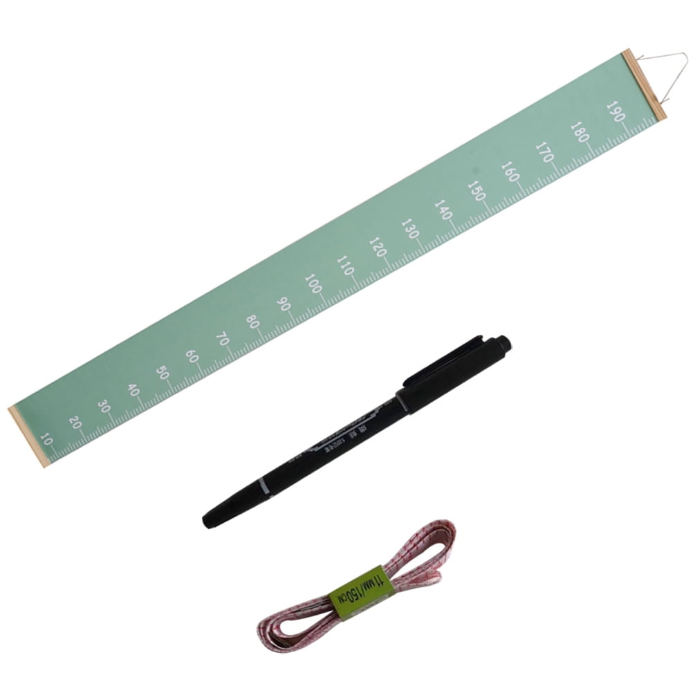 Children's Height Ruler Chart for Wall Growth Kids Hanging Decor Simple ...