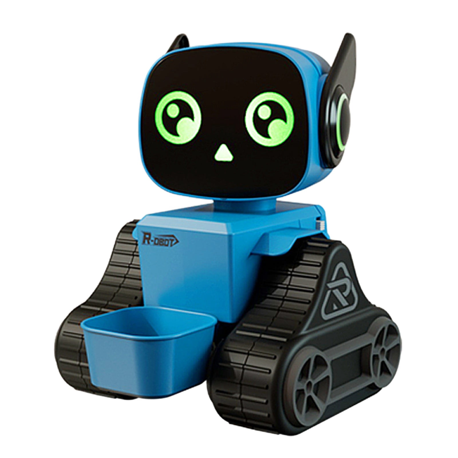 Children's Intelligent Remote Control Robot Toys Rechargeable Lights ...