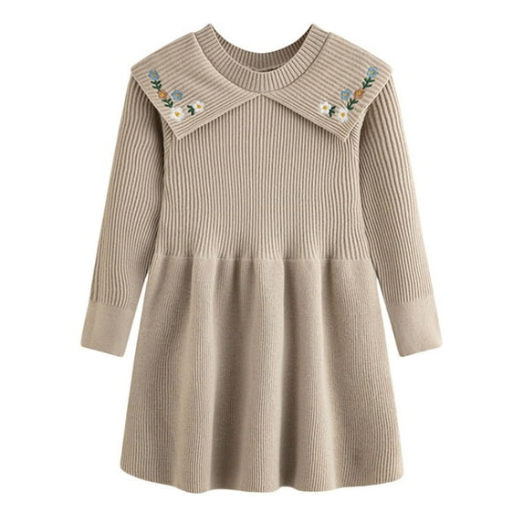 Children's Knitted Sweater - Boys Knitted Sweater Toddler Round Neck ...