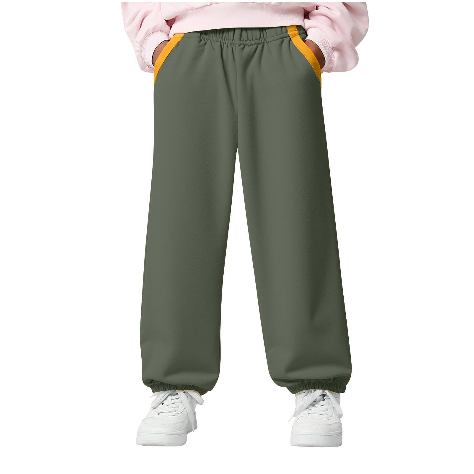 Children's Lantern Pants Winter Style Children's Pants Casual Solid ...