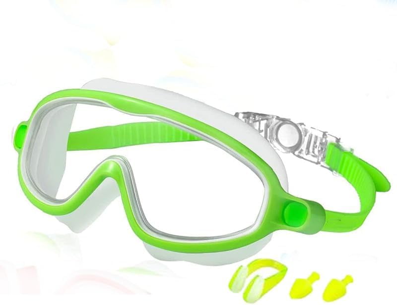 Children's Large Frame Waterproof and Anti Fog Swimming Goggles, 2025 ...