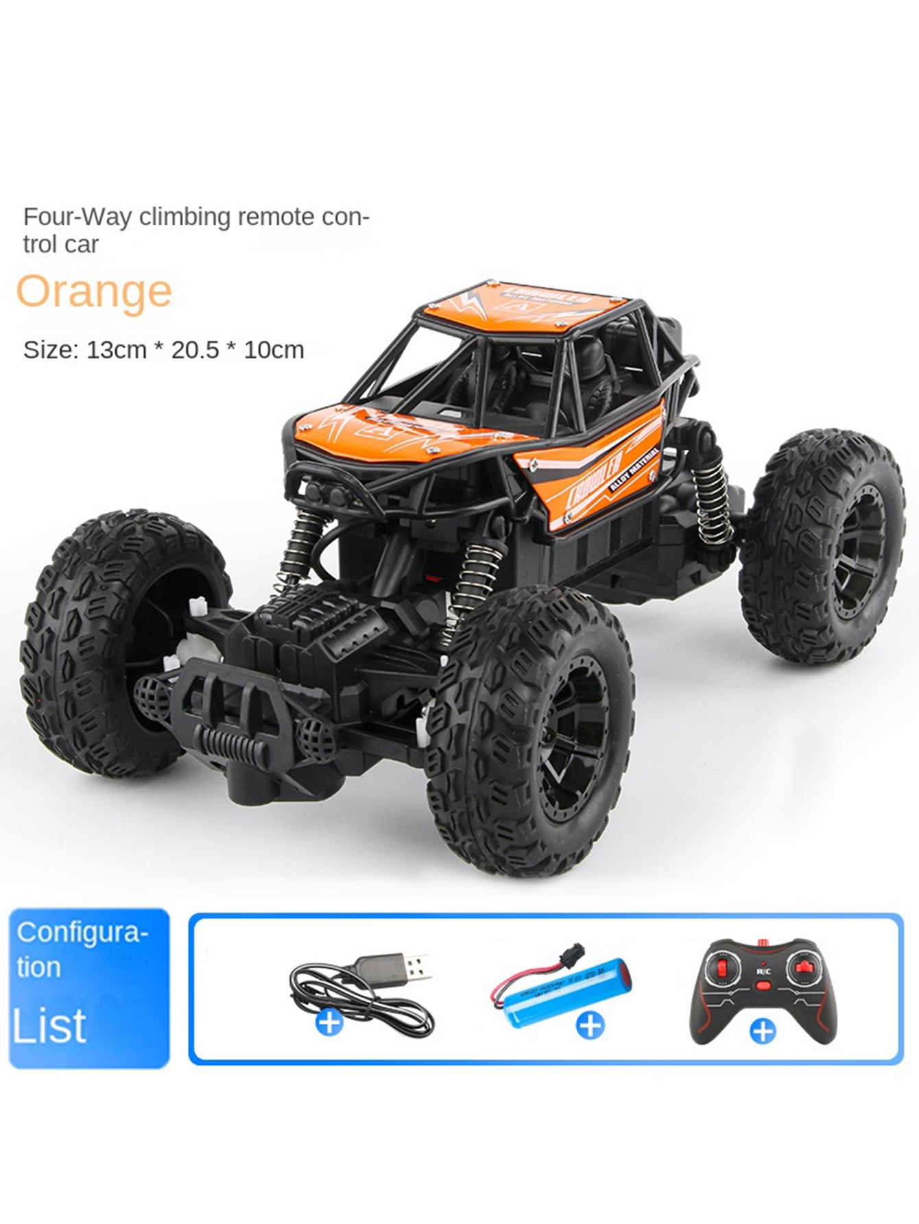 Children's Large Remote Control Car Alloy Remote Control Off road ...