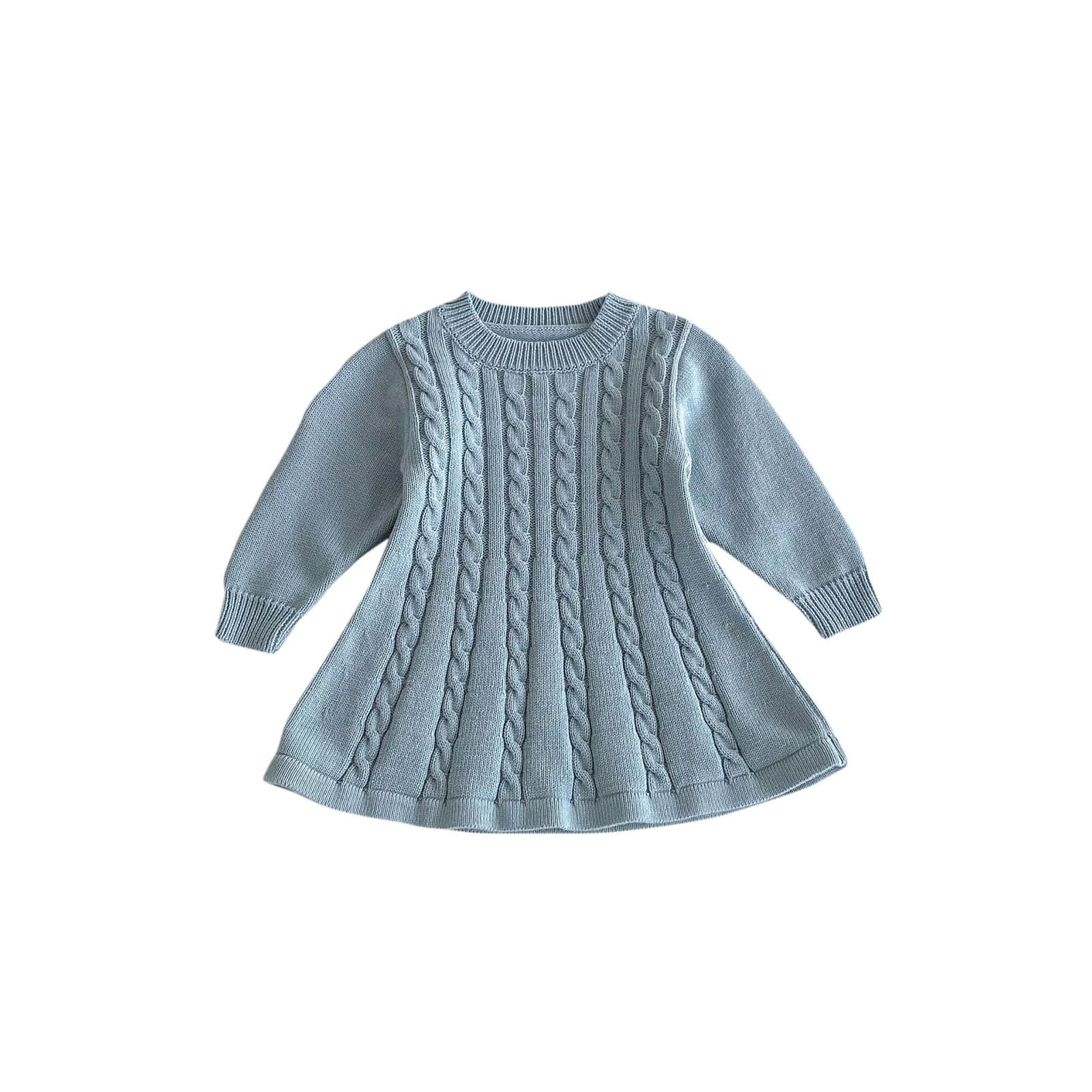 Children's Men And Women Long Sleeves Round Neck Sweater - Walmart.com