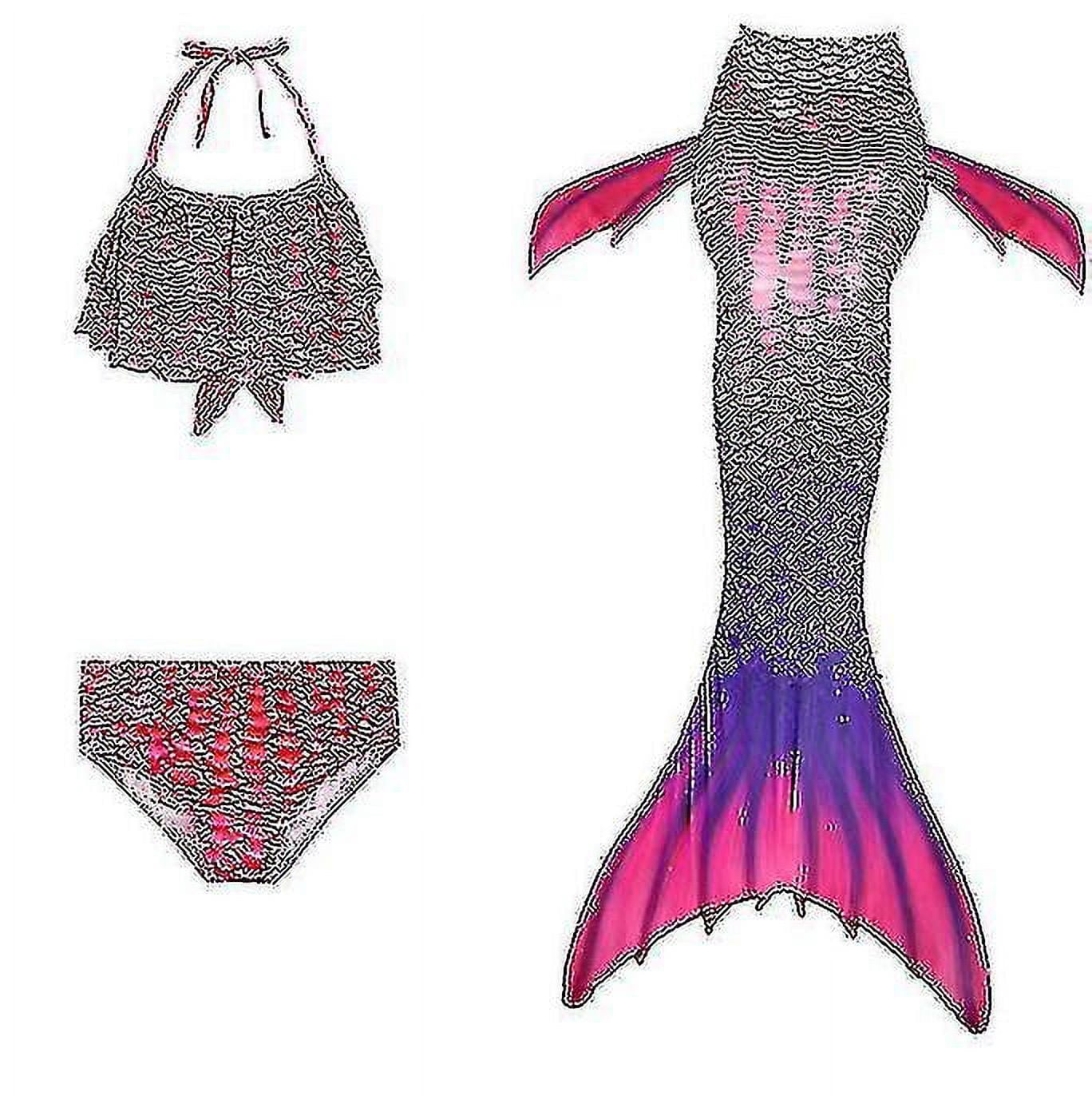 Children's Mermaid Mermaid Tail Swimsuit Mermaid - Walmart.com