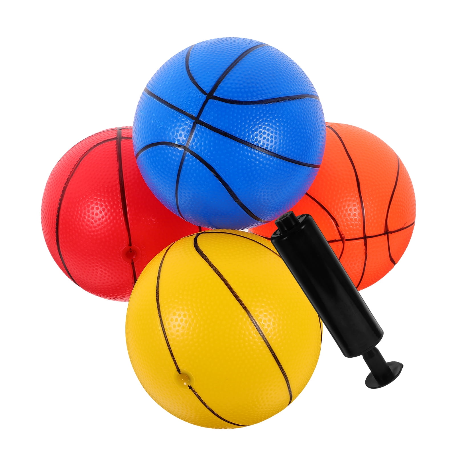 Children's Mini Basketball Kick Balls for Kids Bouncy Inflatable Sports ...