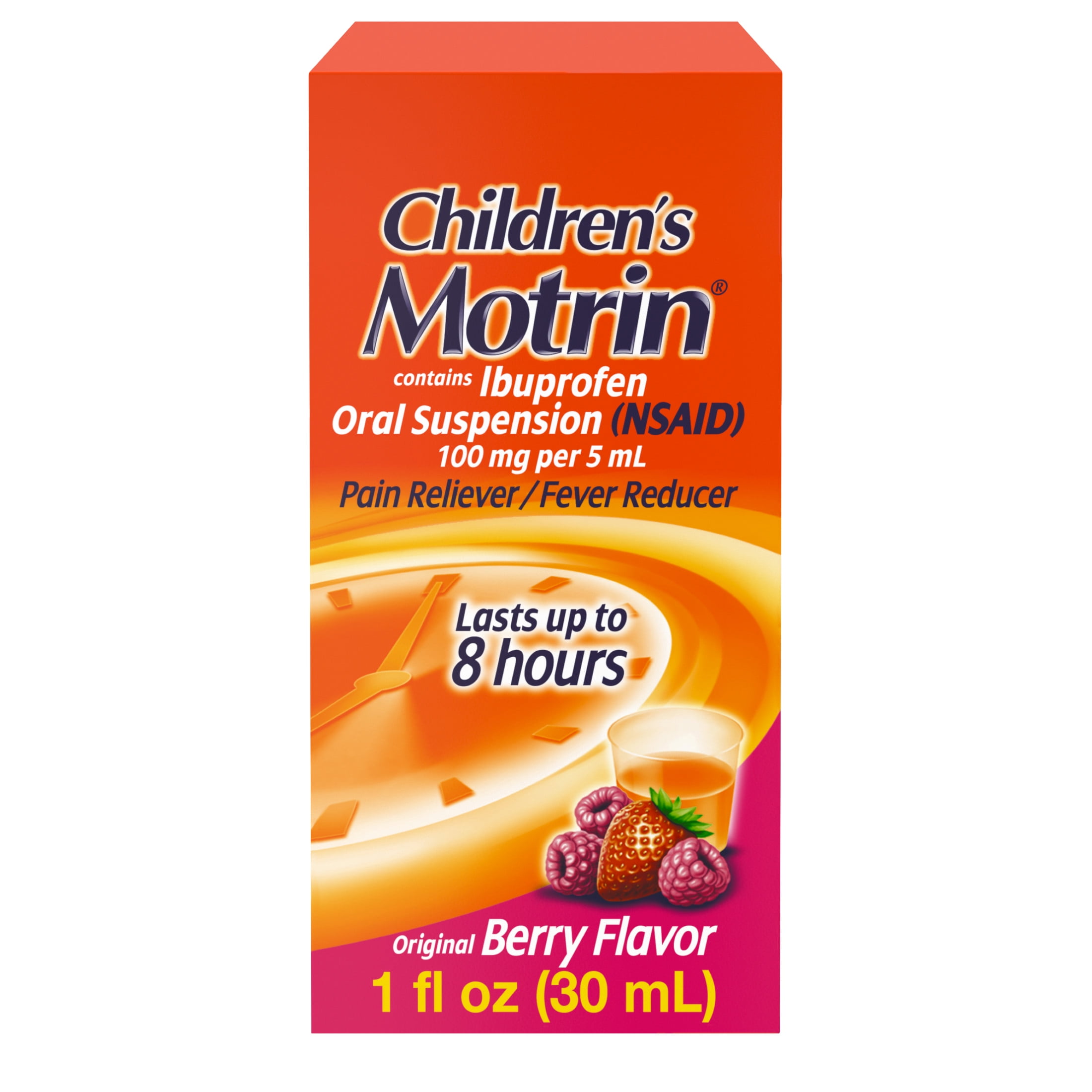 Children's Motrin Ibuprofen, Fast Fever Reduction and Relief from Minor ...