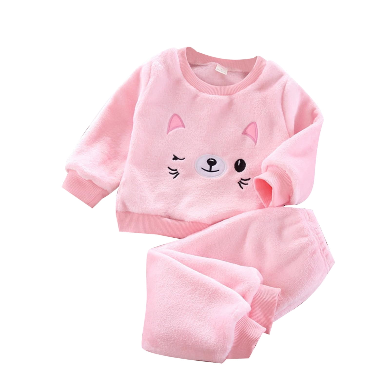 Children's Pajamas Thickened Little Sleepers for Toddler Girls Boys ...