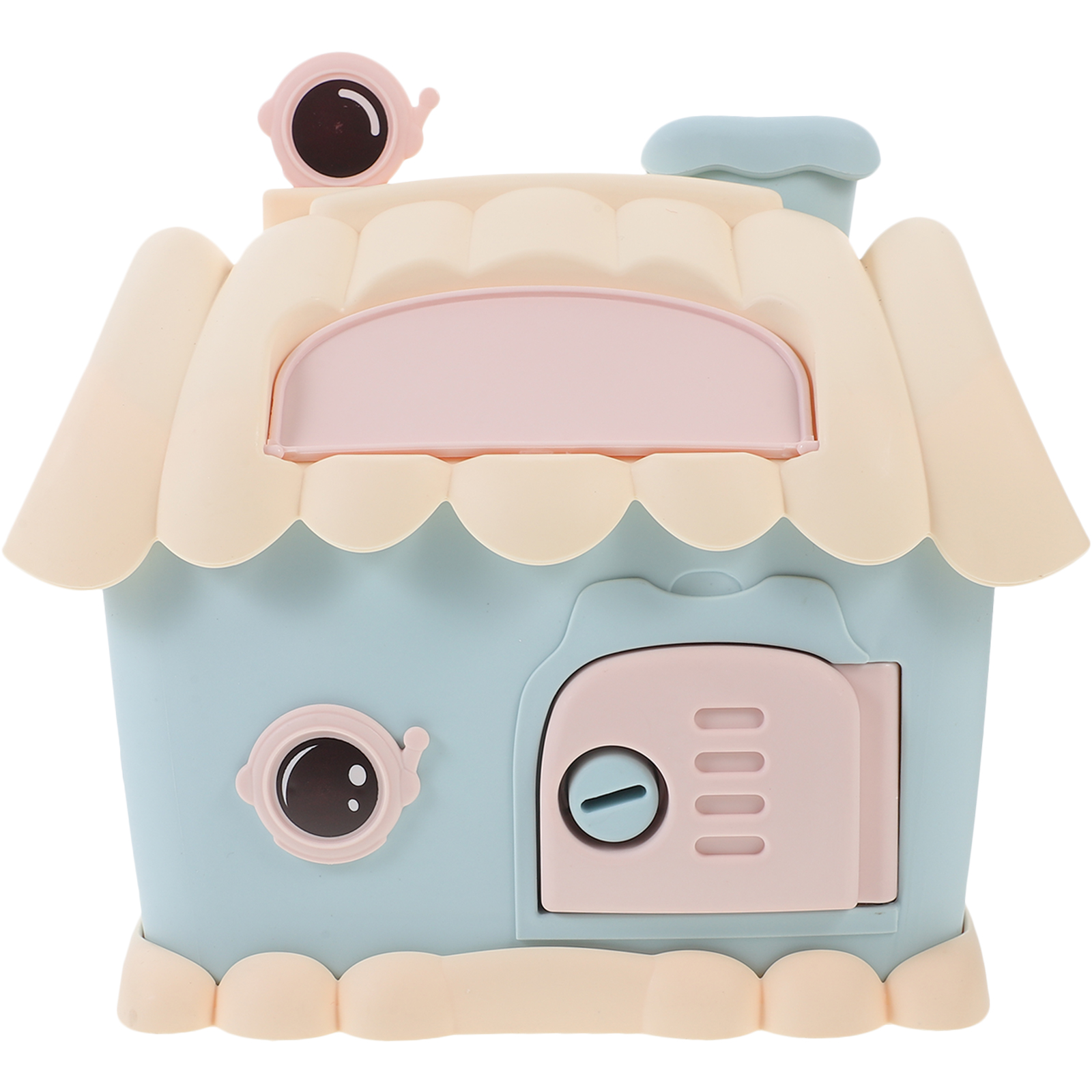 Children's Piggy Bank Kids Toys House Shaped Banks Unbreakable Money ...