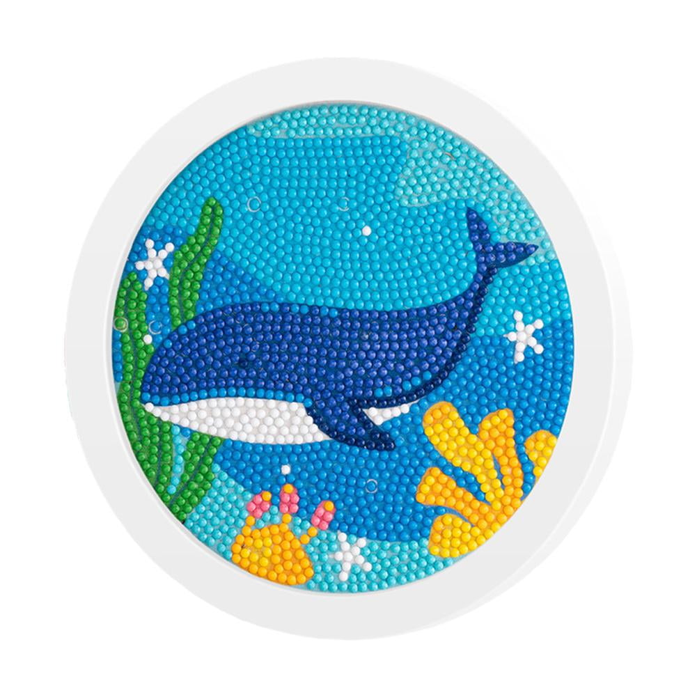 Children's Plastic Cute Pet DIY Painting Craft Kit 16.5cm x 16.5cm Size Enhances Creativity ...