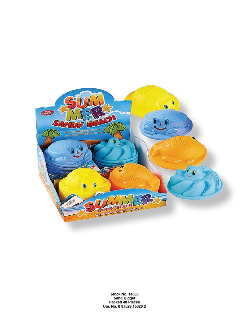 Children's Plastic Small Sand Molds (Sand Not Included) Multicolor ...