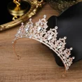 Children's Princess Crown Crystal Tiara Girls Hair Accessories High-end ...