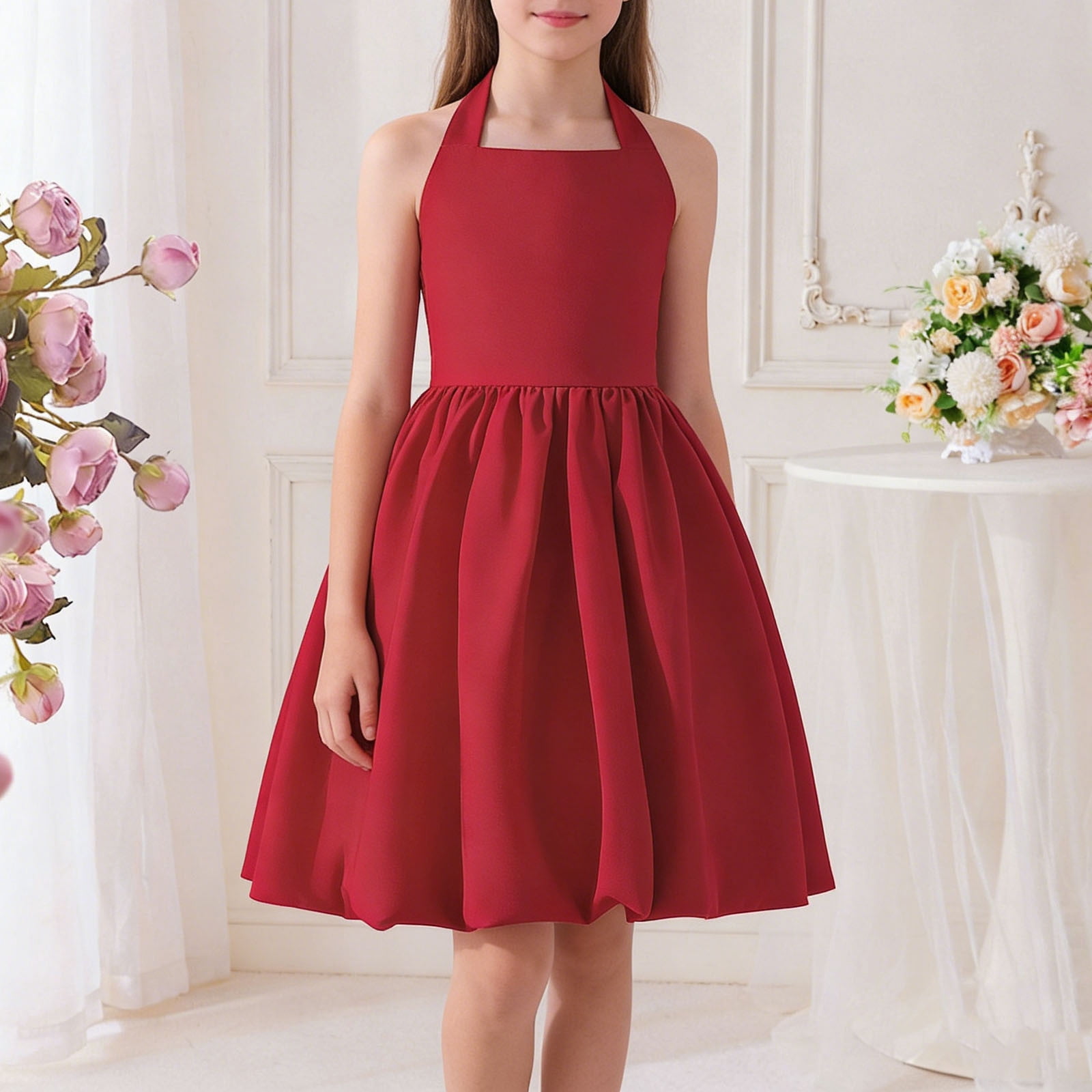 Children's Princess Dress with Choker Bow, Piano Performance Evening ...