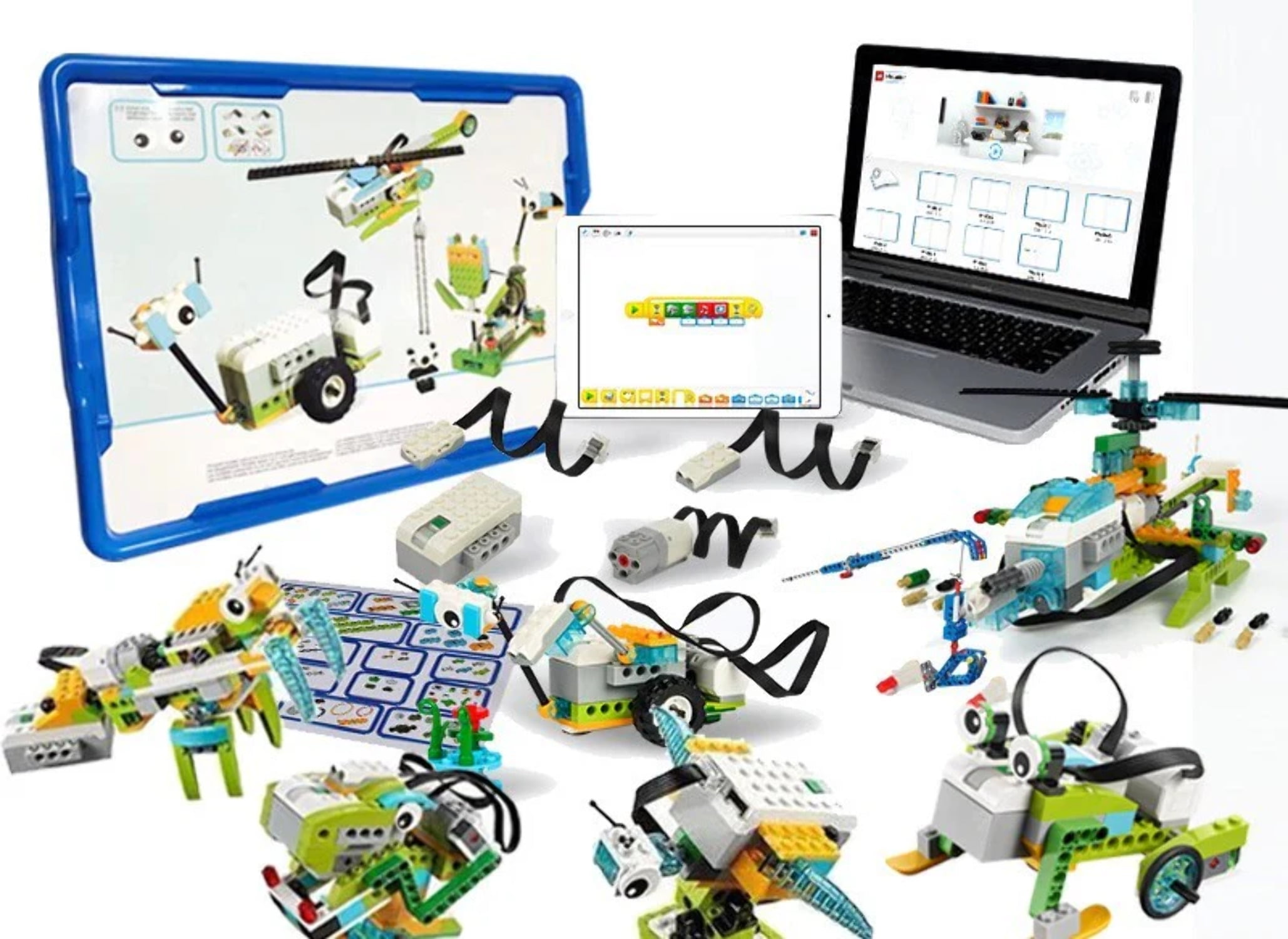 Children's Programmable Robot Set Science Educational Puzzle Building ...