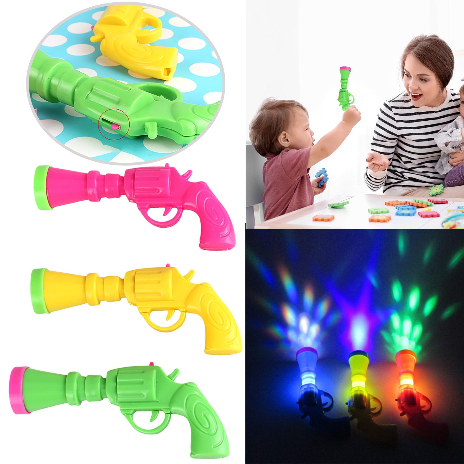 Children's Projection Toys Projection Luminous Starlight Lighting 3D ...