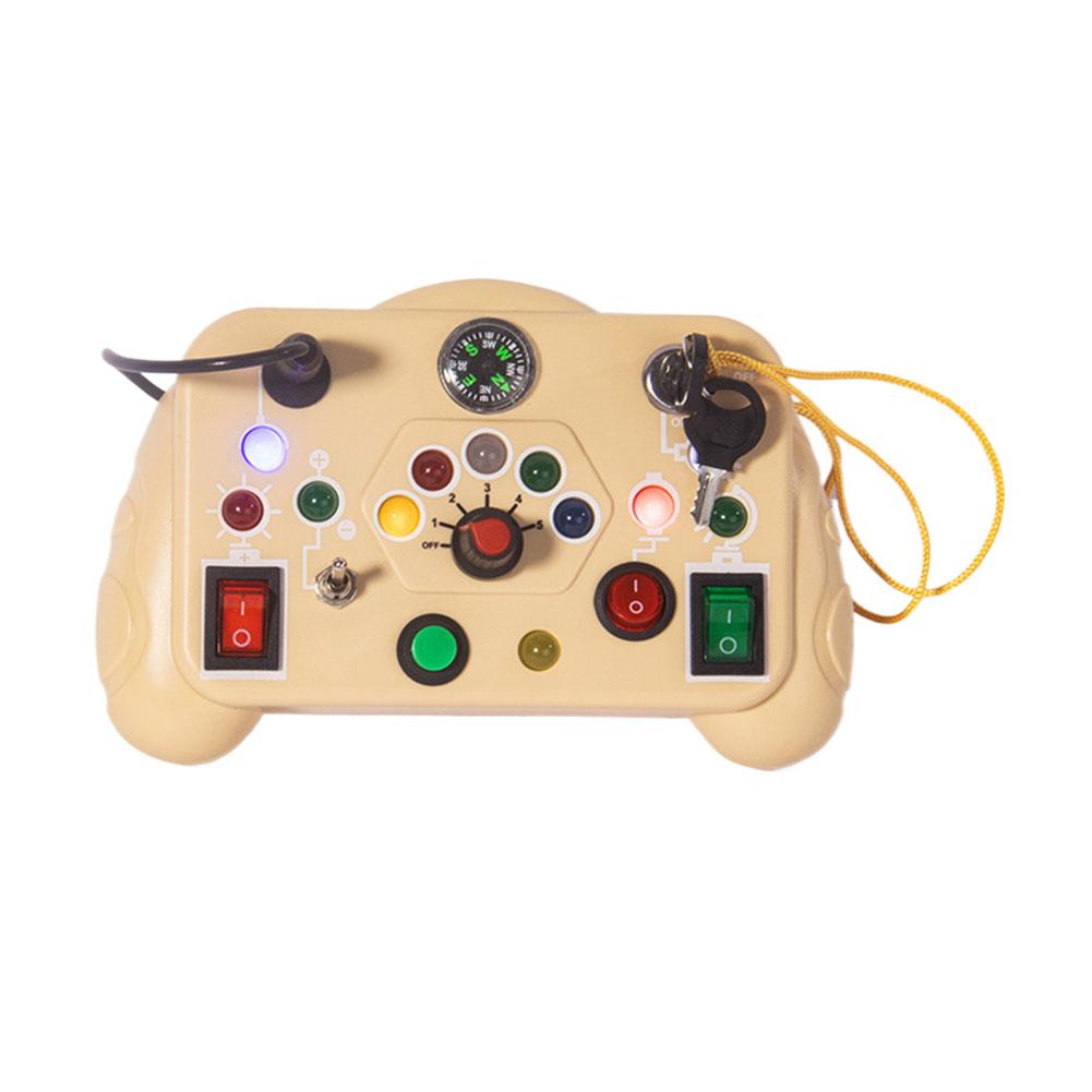 Children's Puzzle Early Education Busy Machine Switch GXU Toy Light ...