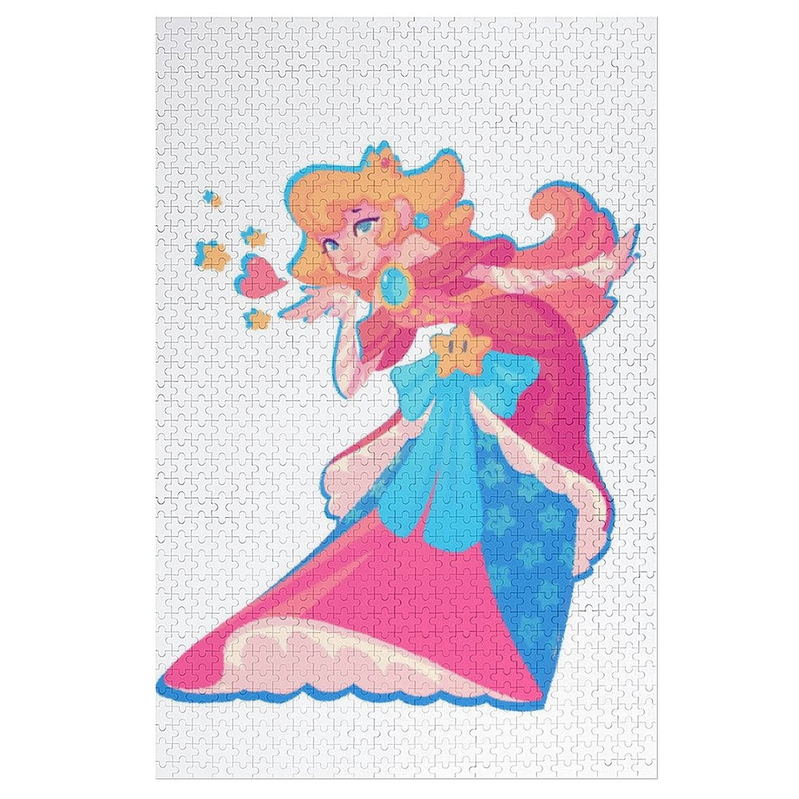 Children's Puzzle Puzzle -Mario Princess Peach Children's Puzzle ...