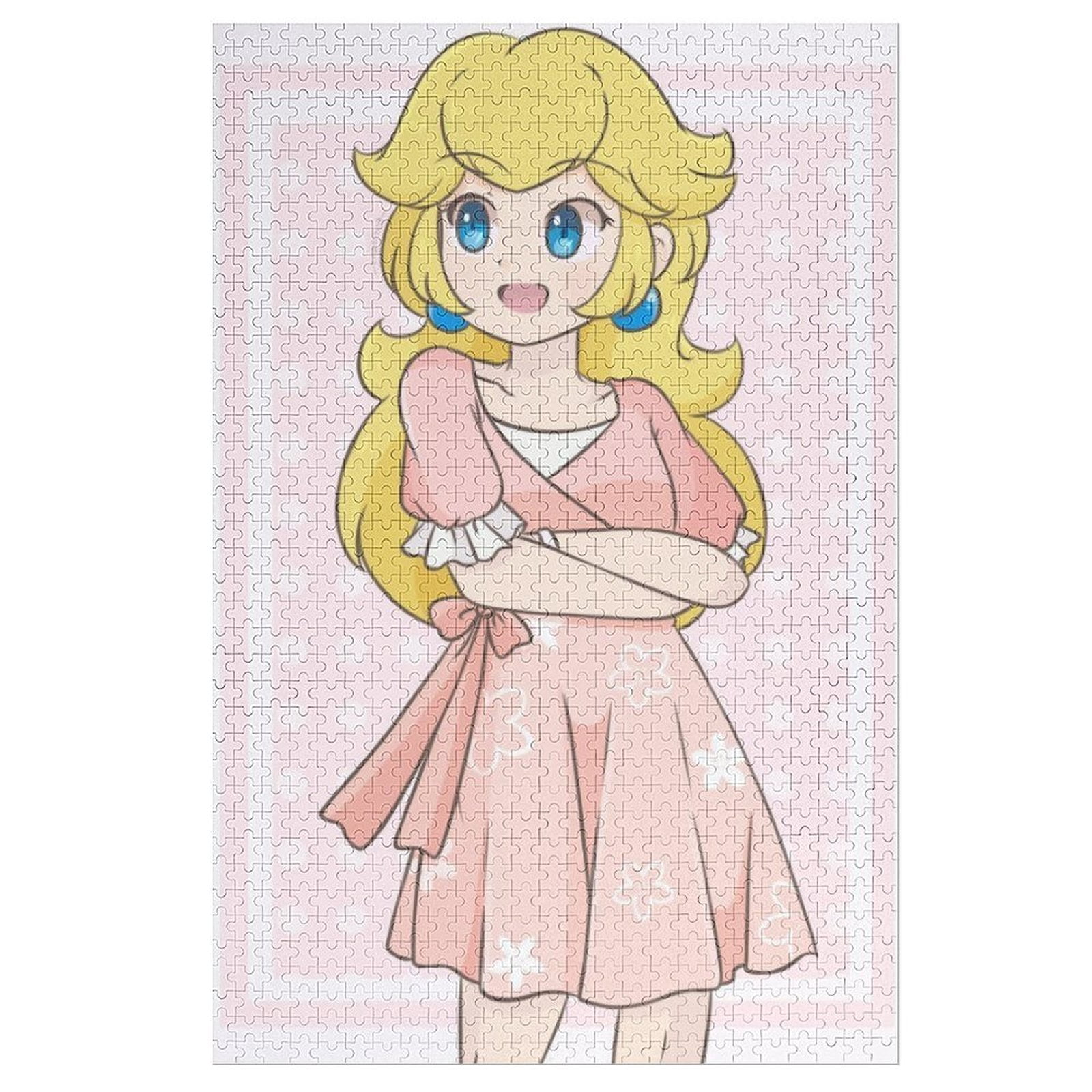 Children's Puzzle Puzzle -Mario Princess Peach Children's Puzzle ...