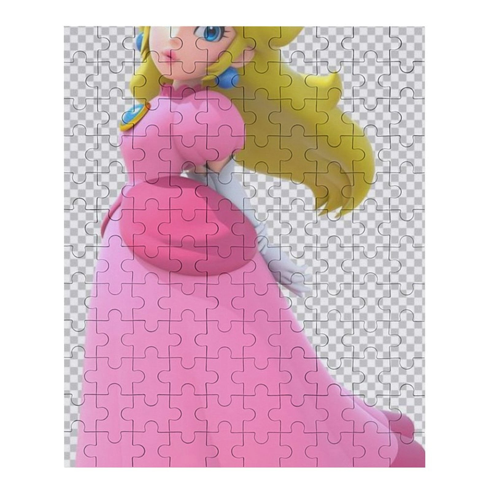 Children's Puzzle Puzzle -Mario Princess Peach Children's Puzzle ...