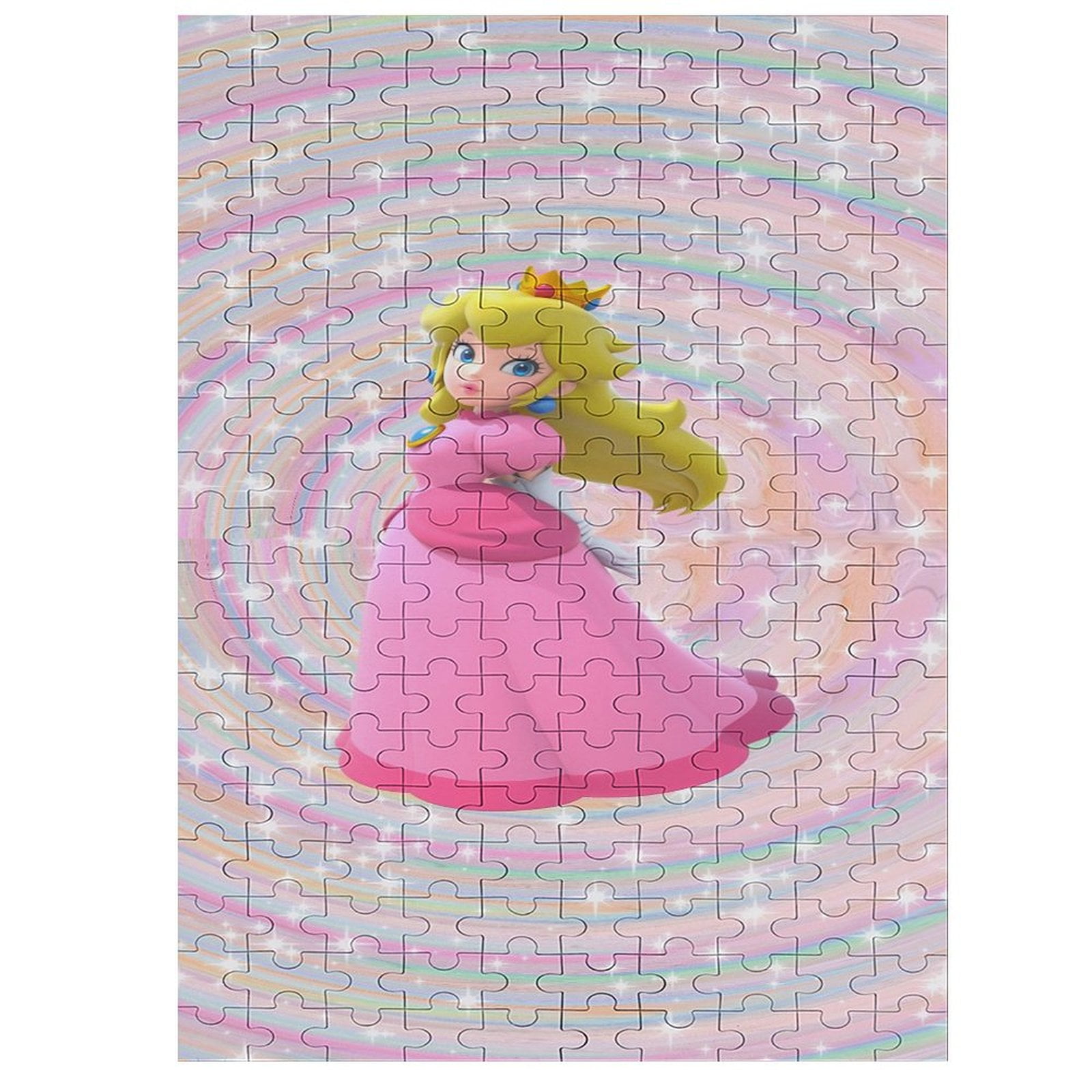 Children's Puzzle Puzzle -Mario Princess Peach Children's Puzzle, Children's learning puzzle ...