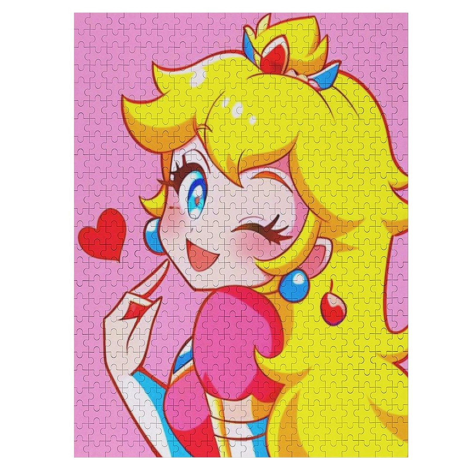 Children's Puzzle Puzzle -Mario Princess Peach Children's Puzzle ...