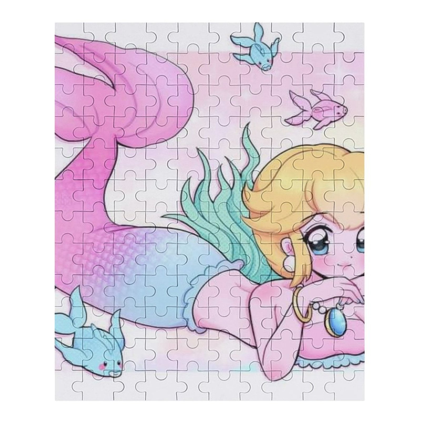 Children's Puzzle Puzzle -Mario Princess Peach Children's Puzzle ...