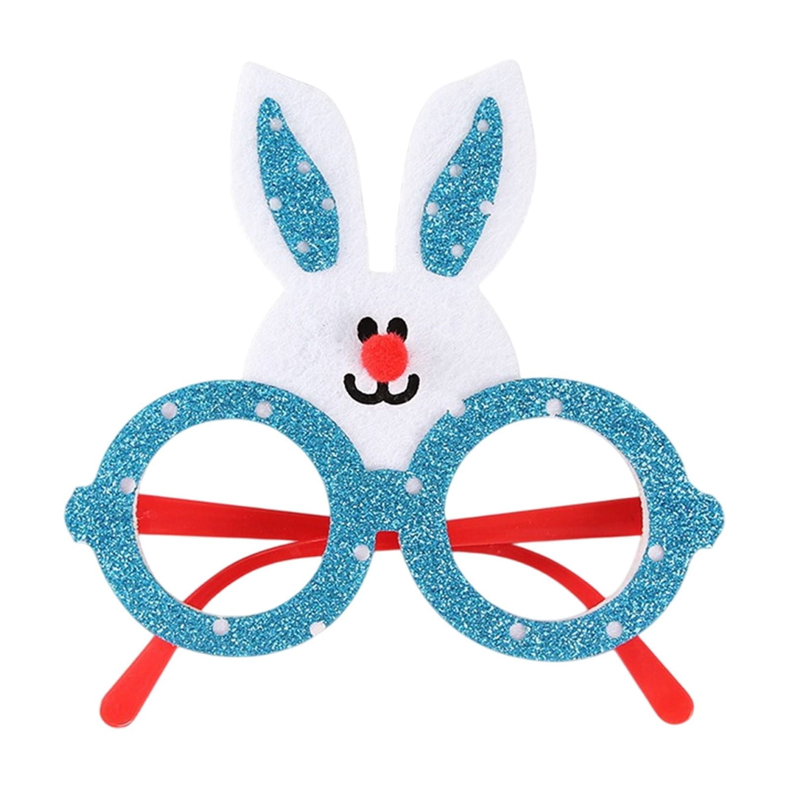 Children's Rabbits Glasses Photo Props Easter Decoration Supplies ...