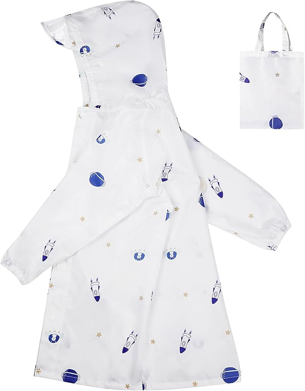 Children's Raincoat for Girls Boys Rain Jacket Toddler Rain Poncho ...