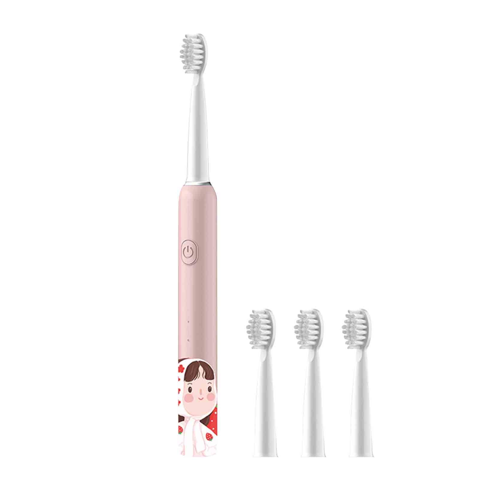 Children’s Rechargeable Electric Toothbrush | Soft Nylon Bristles ...