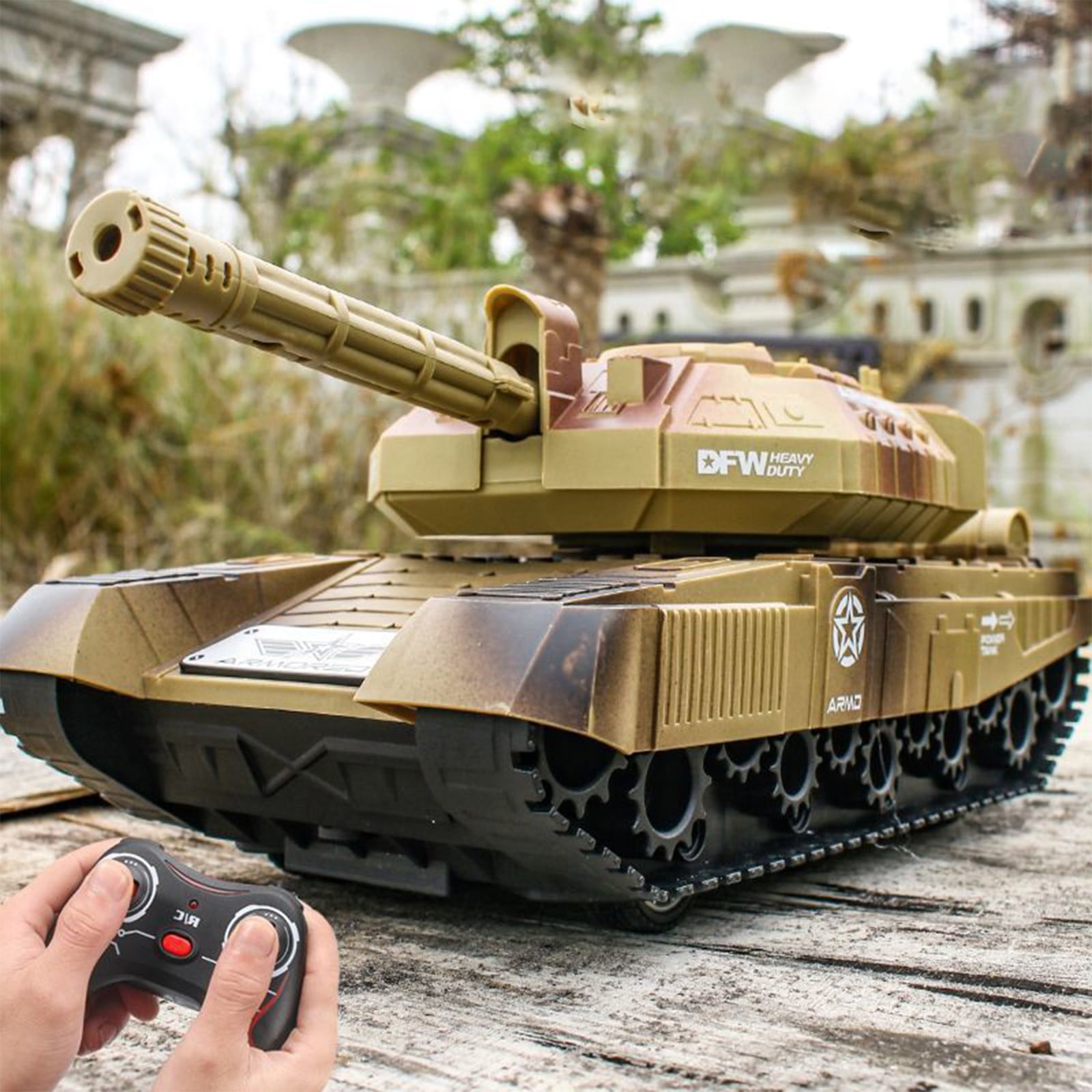 Children's Remote Control Tank Car Electric Remote Control Tank Car ...