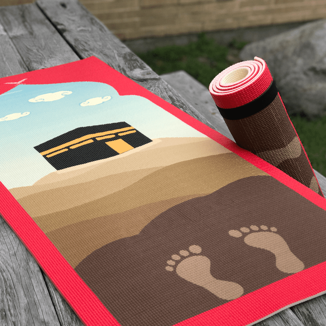 Children's Rollable Sajda Mat with Carry-On Strap - Walmart.com