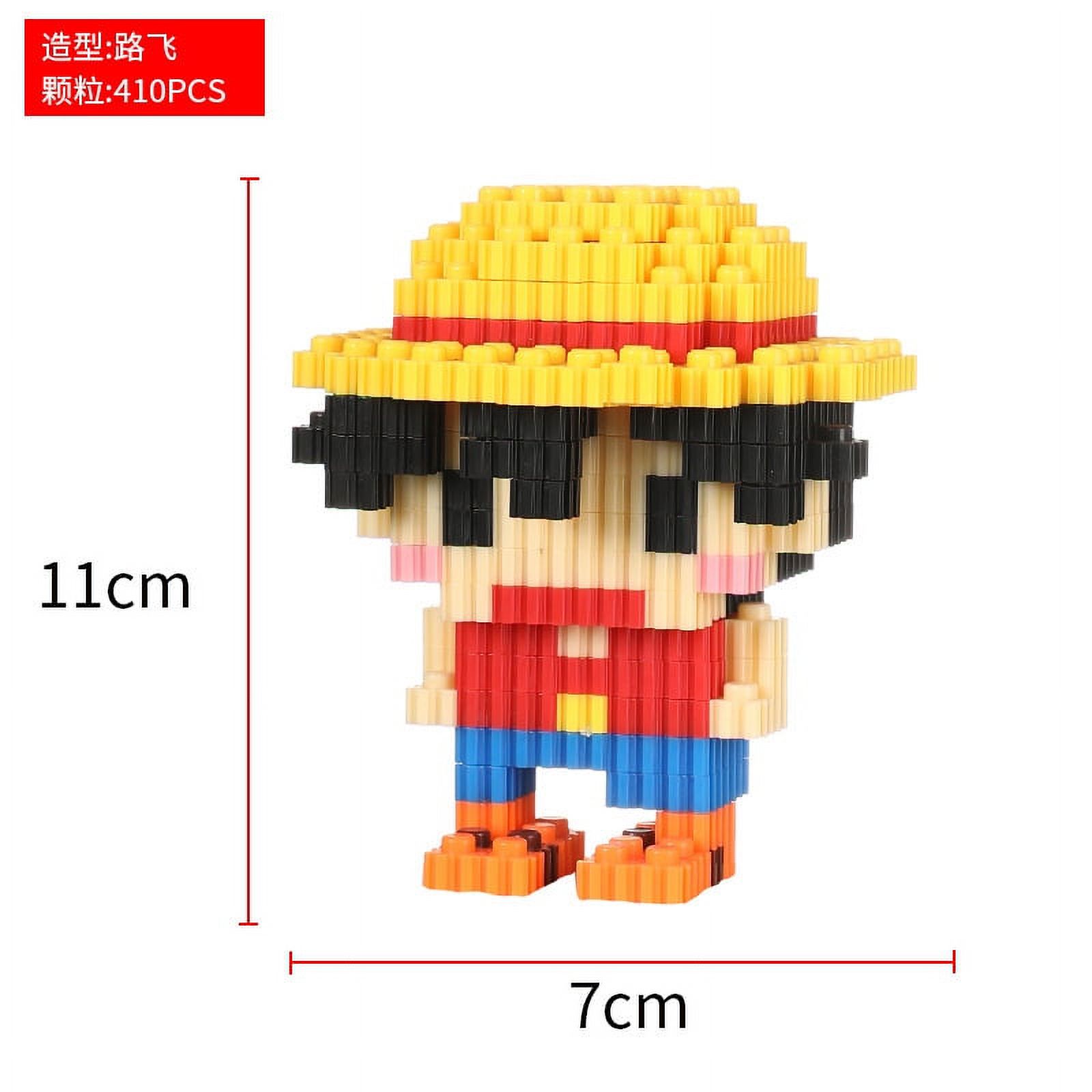 Children's Series of Small Particle Building Blocks Puzzle Assembled ...