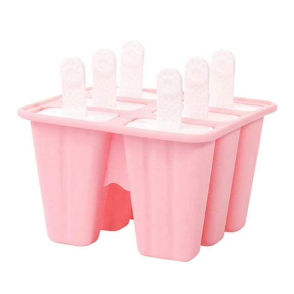 Children's Silicone Ice 6 Grid Set | Food Grade Ice Grid+PP Stick DIY ...
