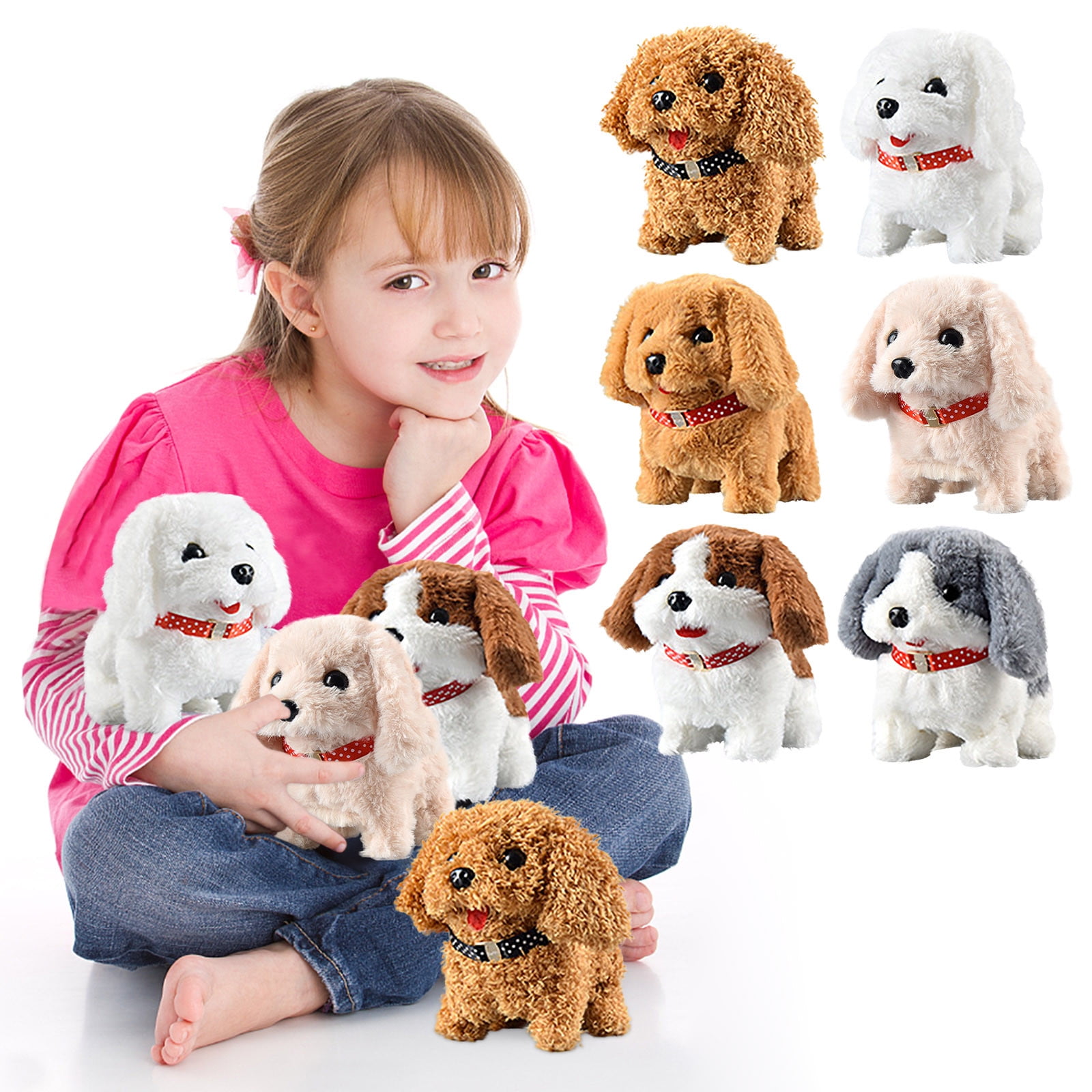 Children's Simulation Dolls Learn To Walk Will Be Called Pet Dogs Boys ...