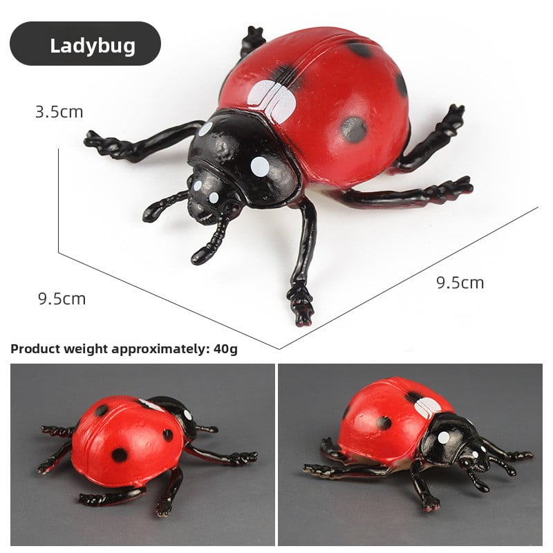 Children's Simulation Insect Toy Animal Model Spider Butterfly Sealed Dragonfly Centipede Cicada ...