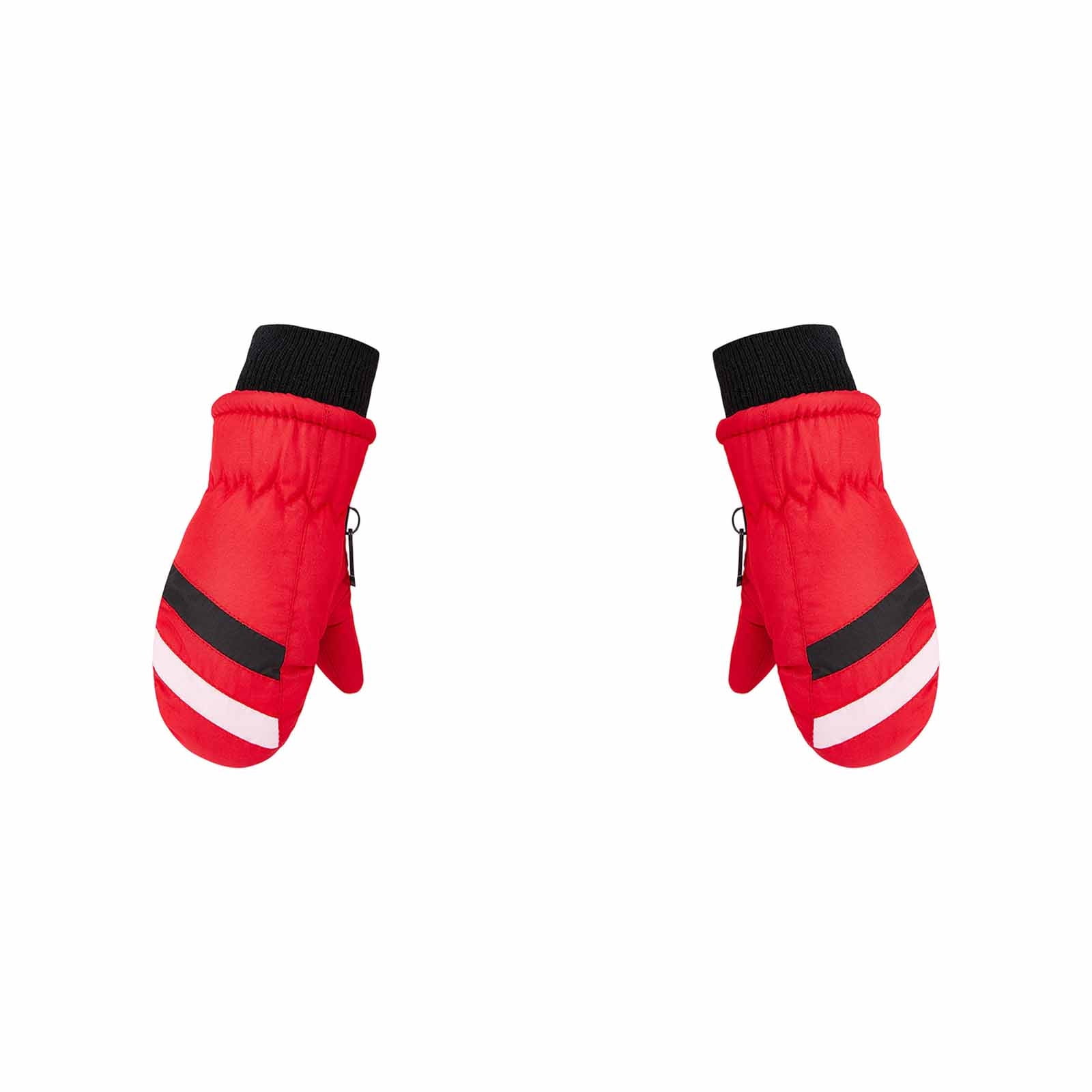 Children's Ski Winter Insulation Outdoor Sports Warm Mittens Belt for ...