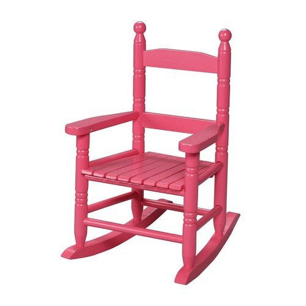 Children's Slat Rocking Chair-Finish:Pink - Walmart.com