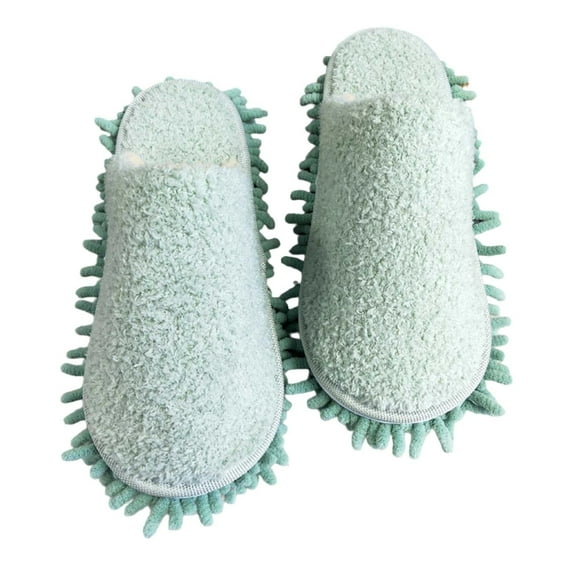 Children's Slippers - Floor Cleaning Chenille Mop Slippers Base Board ...