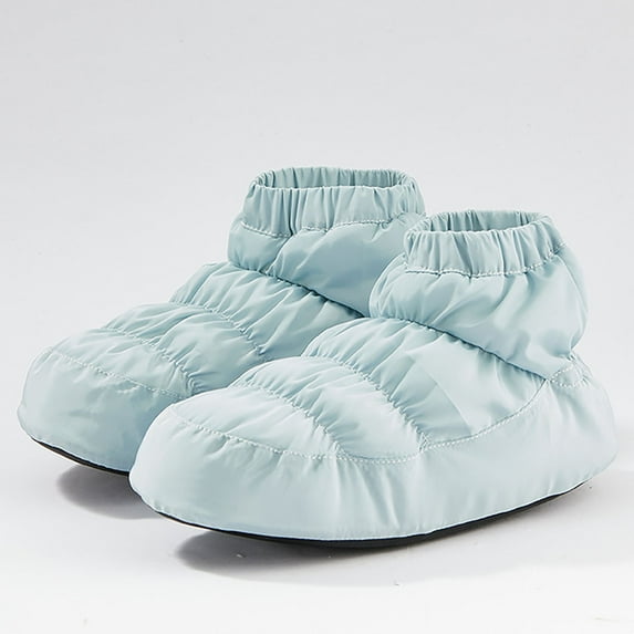 Children's Solid Color Low Cut Dance Practice Boots Warm Thermal Boots ...