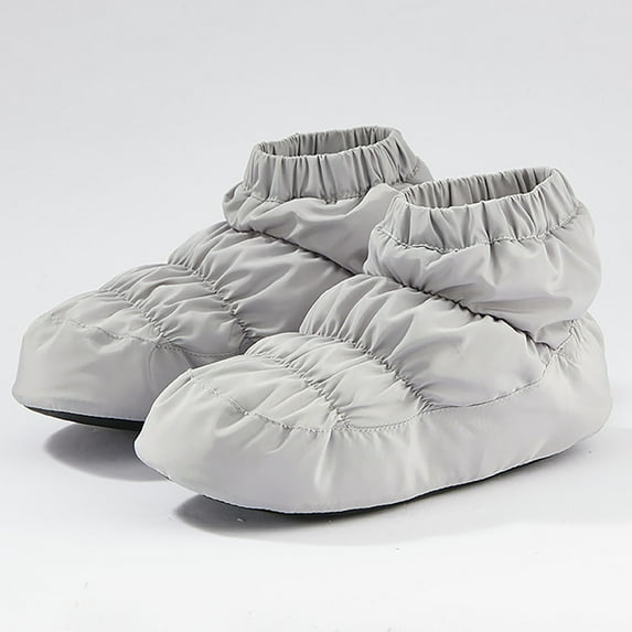 Children's Solid Color Low Cut Dance Practice Boots Warm Thermal Boots ...