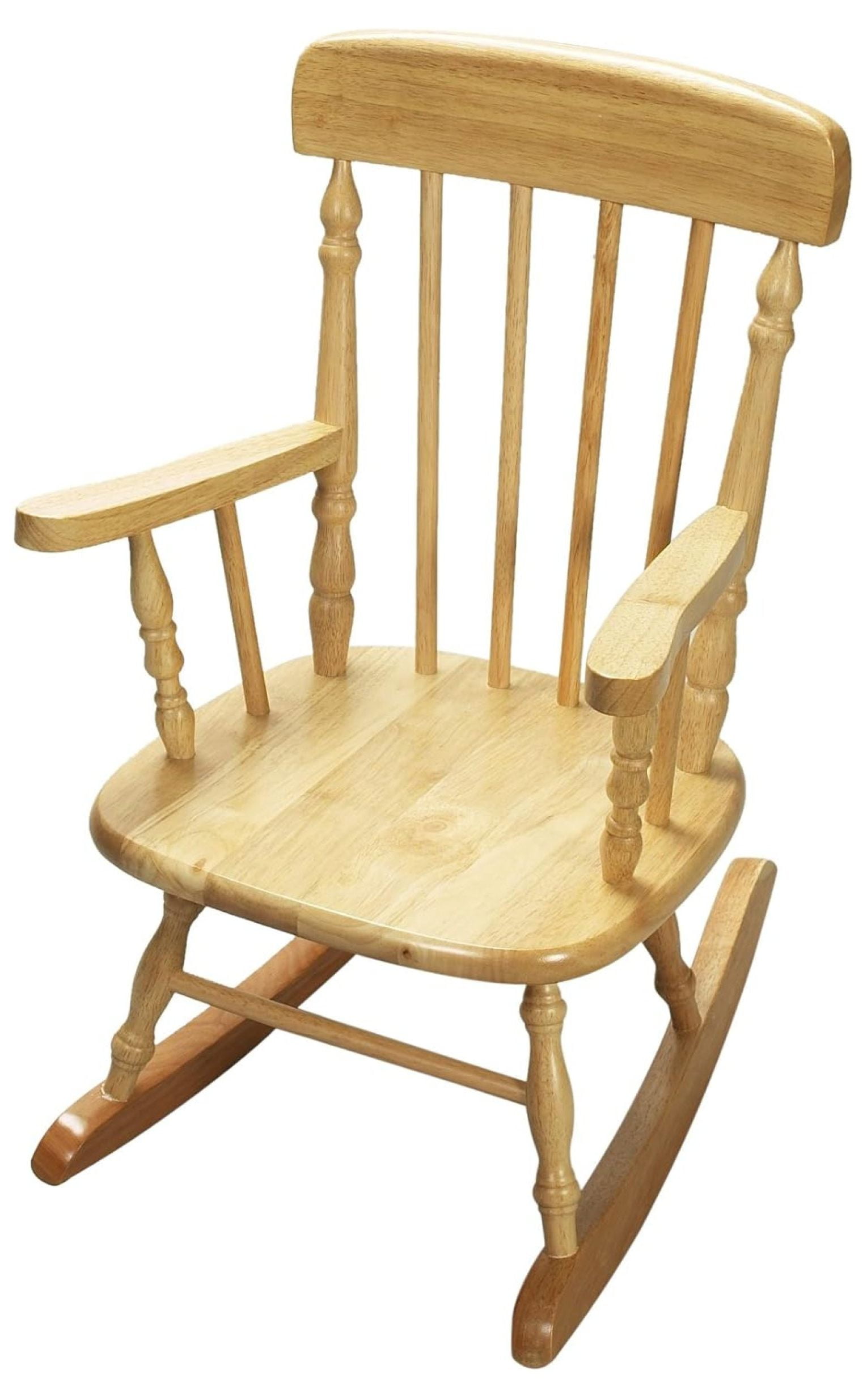 Children's Spindle Rocking Chair, Natural - Walmart.com