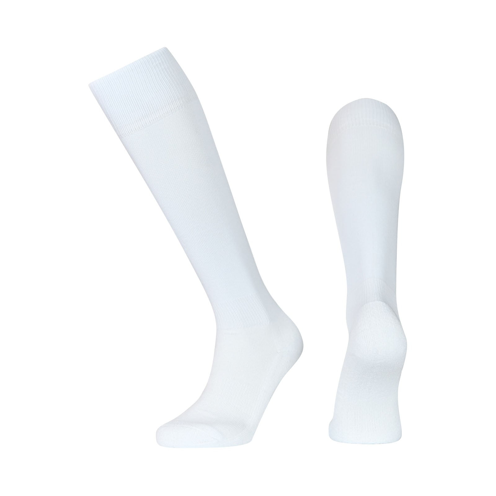 Children's Sports Socks Solid Color Football Socks High Tube Socks Knee ...
