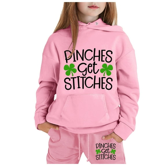 Children's St. Patrick's Day Matching Set, Pullover Hoodie with ...