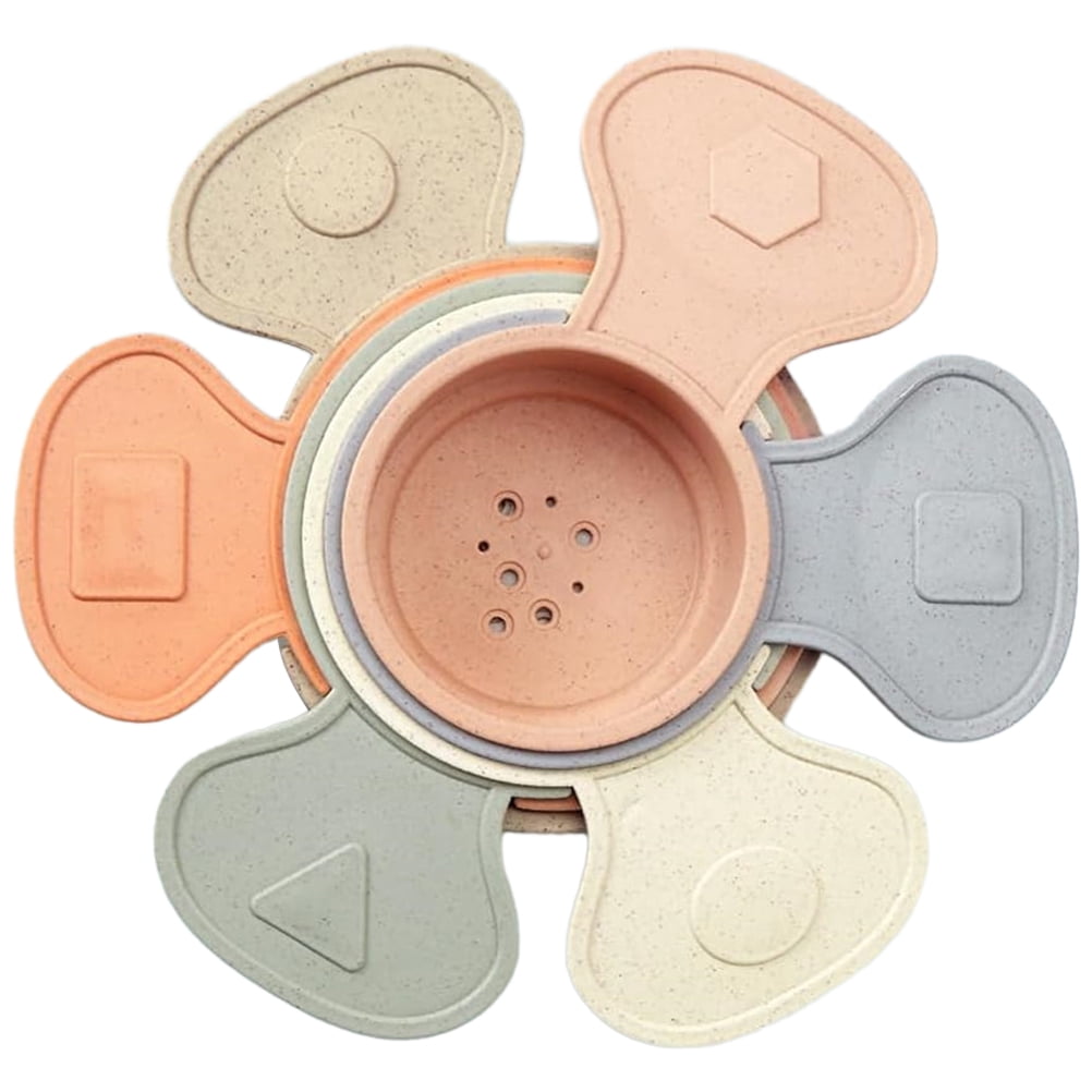 Children's Stacking Cups Baby Tub Stack Cups Baby Toy Toddler Building ...