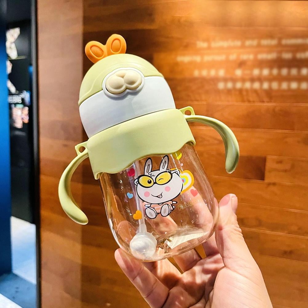 Children's Straw Cup Handle Strap Dual-use Water Cup Water Anti-Choking ...