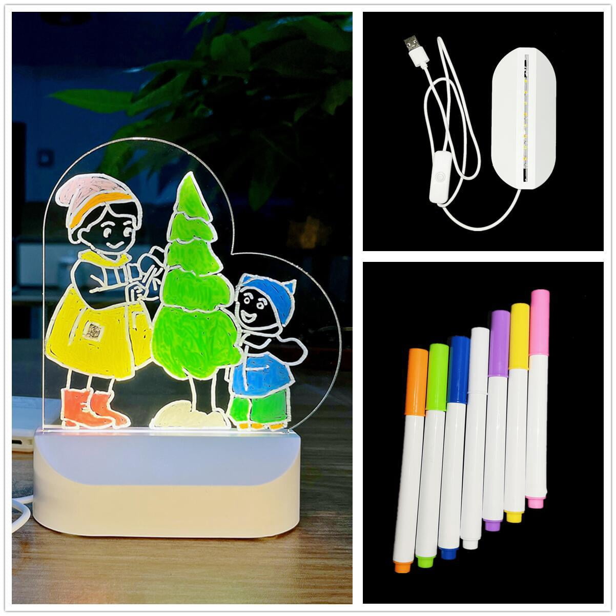 Children's Student Translucent Drawing Copy Board LED Hardened Acrylic ...