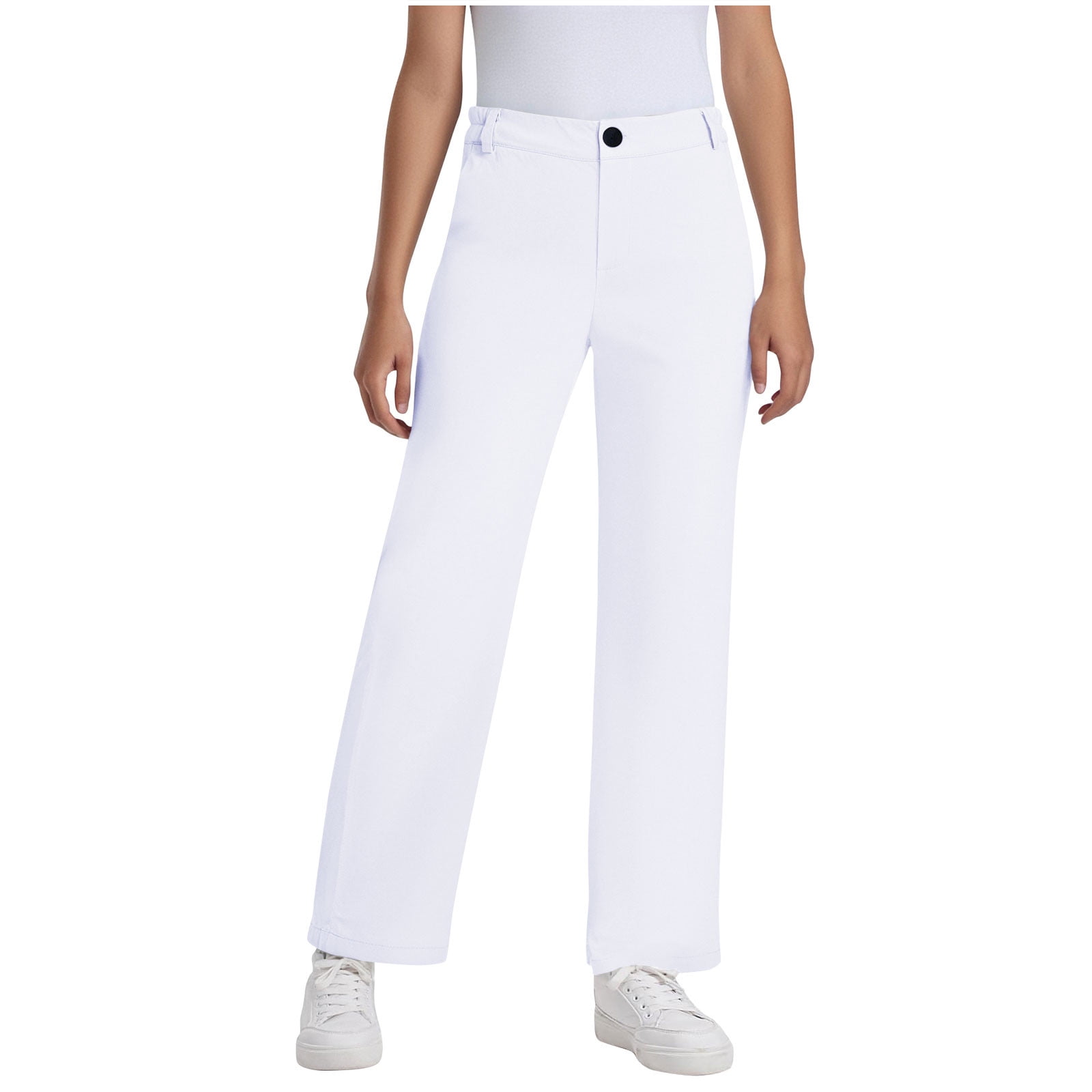 Children's Suit Pants Girls Boys Handsome Solid Color Recreational ...