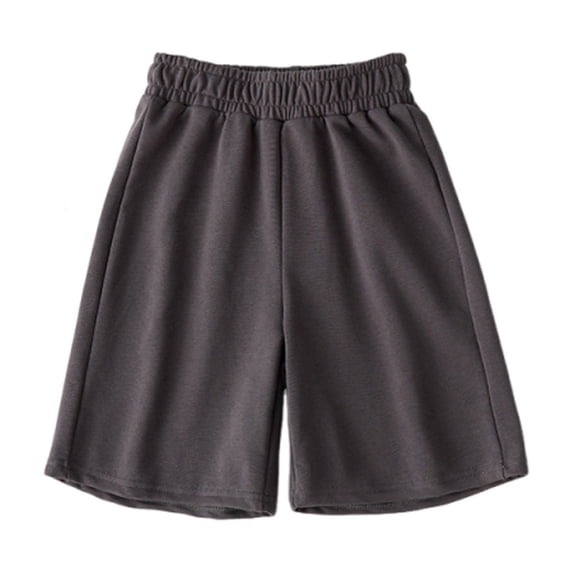 Children's Summer Solid Color Casual Sports Pants With Pockets And ...