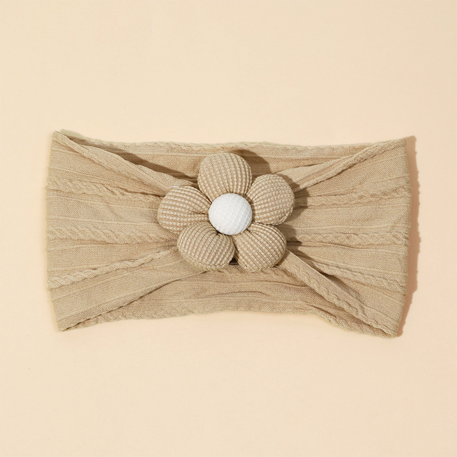 Children's Summer Solid Color Soft Baby Headscarf For Brain Protection ...