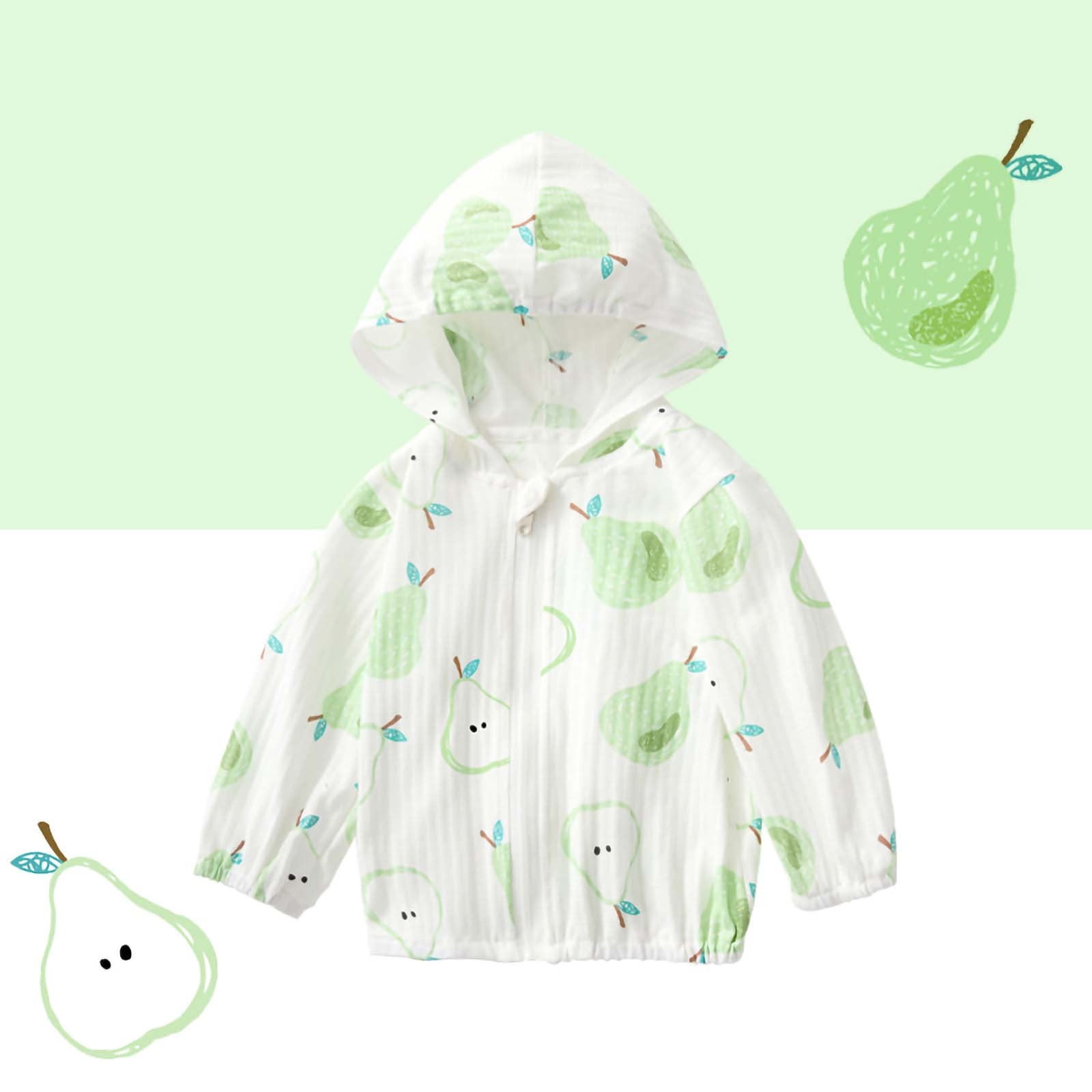 Children's Sun Clothing Girls Boys Thin Breathable Coat Baby Sun ...