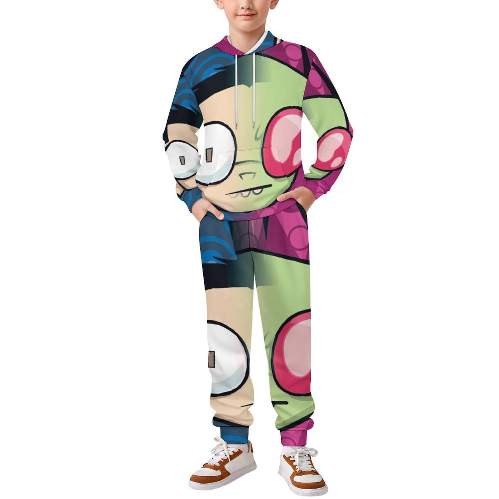 Children's Sweater Set Invader Zim Autumn And Winter Activewear Long ...